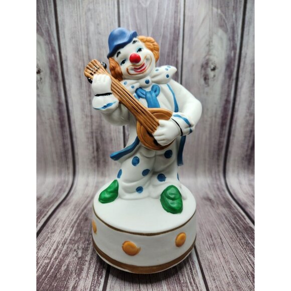 R.O.C. | Art | Vintage 8 Musical Send In The Clowns Banjo Playing ...